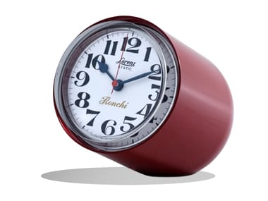 STATIC | Steel clock Laquered steel table clock By Lorenz | design ...