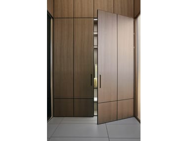 WALL & DOOR Modular panels and doors system By Lualdi