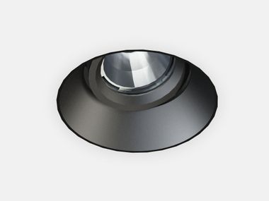 I-KONE MINIMAL ADJUSTABLE Recessed LED adjustable aluminium spotlight ...