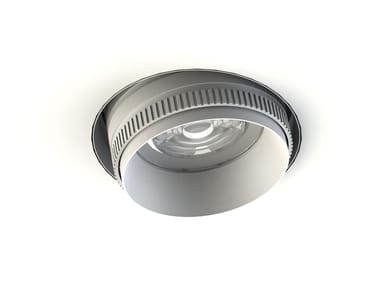 IRIDE MINIMAL ORIENTABILE Faretto rotondo a LED da incasso in alluminio ...