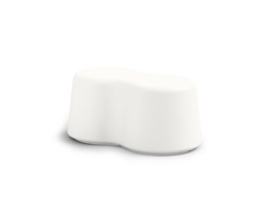 PEANUTS Polyethylene garden bench By Lyxo Design | design Simone Micheli