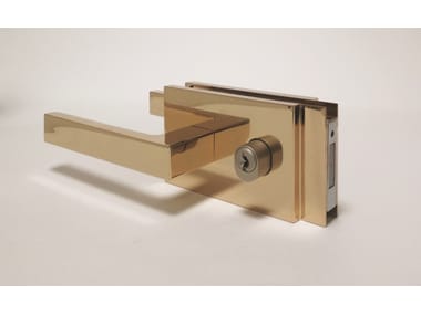 Magnetic glass door lock M-LOCK STOP By GFS ITALIAN INNOVATIVE GLASS FIXING