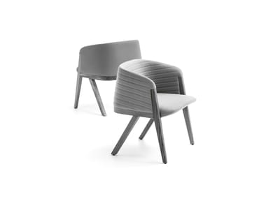 MAFALDA Upholstered chair with armrests By Moroso | design Patricia ...