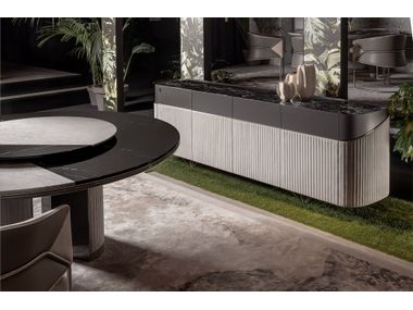 STARLIGHT Wooden sideboard with doors By Visionnaire