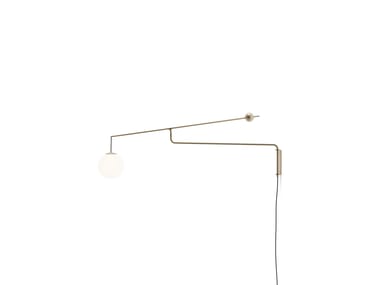 MALAMATA Glass wall lamp By Luceplan