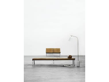 MAN Upholstered leather day bed By NORR11 | design Knut Bendik Humlevik ...