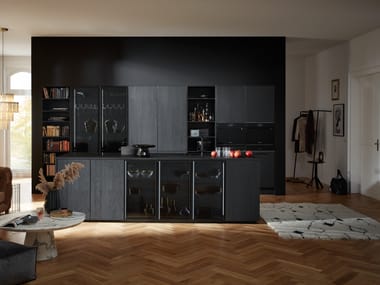 MANHATTAN OAK NERO kitchen By Nolte Küchen