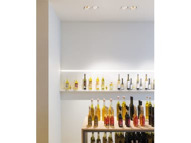 MARCEL Recessed LED multiple spotlight By Modular Lighting Instruments