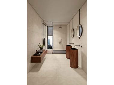 Pavimento/rivestimento in gres porcellanato effetto cemento METROPOLIS - MARGRES - Edilportale