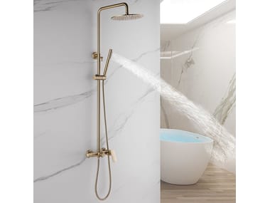 FS15037BG | Shower set External shower set with hand shower By Fontana ...