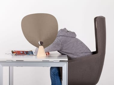 Sound absorbing felt desktop partition MASK By True Design design ...