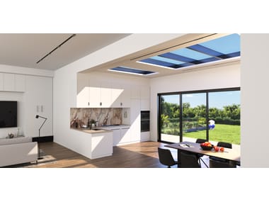 MASTERLIGHT Continuous rooflight By Reynaers Aluminium