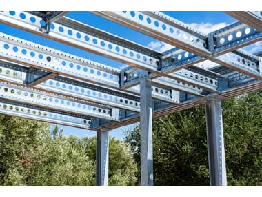 Steel building system MECHANO STEEL FRAME By Scaffsystem