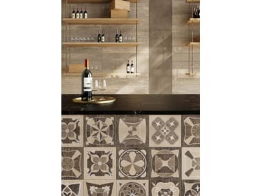 Porcelain stoneware wall/floor tiles with wood effect MEET ALLURE AZEL Meet Collection By ...