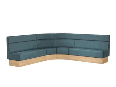 MEETER | Curved sofa By Intuit by Softrend