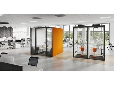 Acoustic multimedia meeting pod MEETING POD Silent Cube Collection By ...