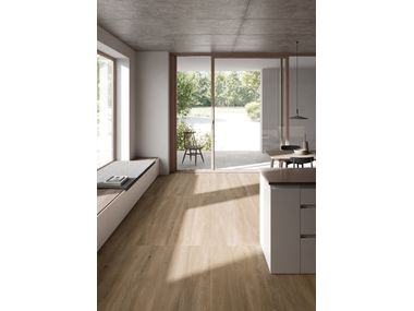 Rectified porcelain stoneware wall/floor tiles with wood effect MEGEVE ...