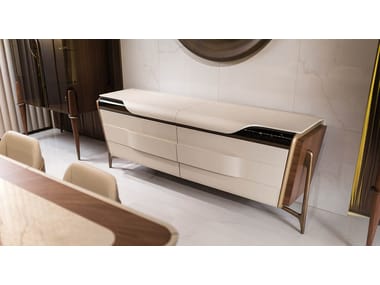MELTING LIGHT Sideboard with doors By Turri