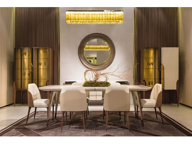 MELTING LIGHT Rectangular table By Turri