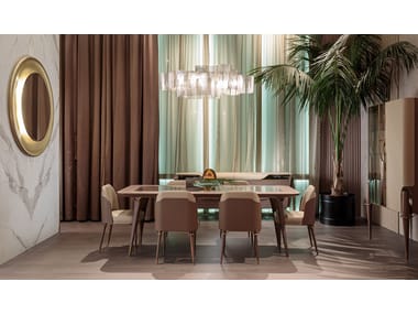 MELTING LIGHT Rectangular table By Turri