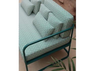 CRUISE 2 seater metal garden sofa By MEMEDESIGN