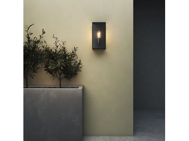 Applique per esterno a LED in acciaio inox e vetro MESSINA 200 By Astro ...