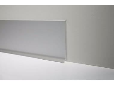 METAL LINE 90 Aluminium skirting board By PROFILPAS