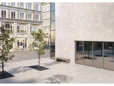 Porcelain stoneware wall/floor tiles with concrete effect METROPOLIS By ...