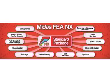 Midas FEA NX CAD-integrated structural calculation software By MIDAS