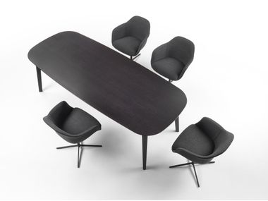 MIKE | Wooden table Wooden dining table By Marelli
