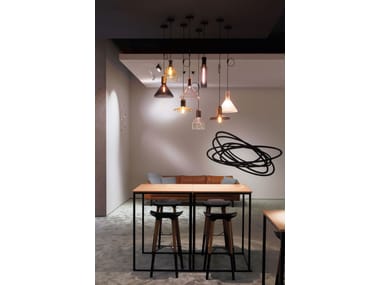 MILES LED pendant lamp By Delta Light
