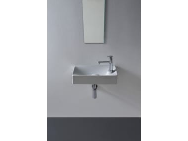 MINI SOFT | Wall-mounted handrinse basin Rectangular wall-mounted ...
