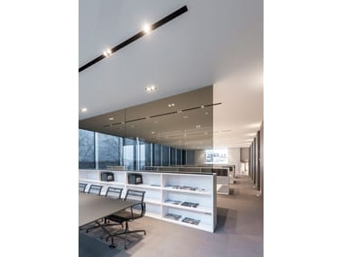 MINIGRID IN TRIMLESS LED multiple adjustable spotlight By Deltalight