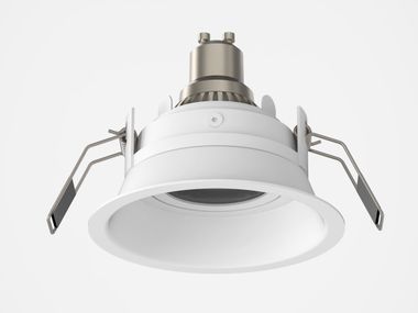 MINIMA SLIMLINE ROUND ADJUSTABLE FIRE-RATED LED metal spotlight By ...