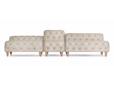 MISS CHESTER | Bench Modular tufted leather bench By Mineheart | design ...