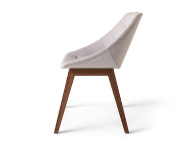MISS LILY | Upholstered chair By SITIA design Pergentino Battocchio