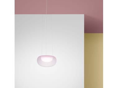 MIST LED glass pendant lamp By Zero | design FRONT