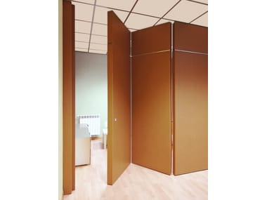 PAPER MO-WALL Folding cardboard movable wall By Archicart