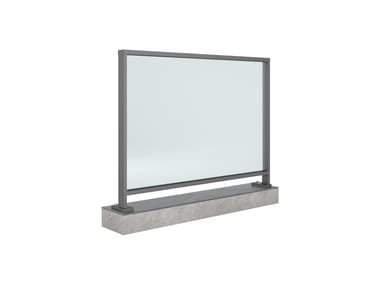 MODULAR Aluminium Window railing By ALUVETRO