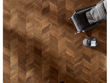 I MODULI DESIGN Walnut flooring By FOGLIE D'ORO
