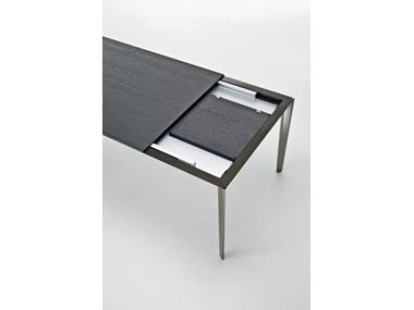 Extending rectangular wooden dining table MOLTENI - FILIGREE By In ...