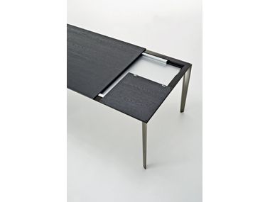 Extending rectangular wooden dining table MOLTENI - FILIGREE By In ...