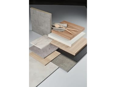 MONOCHROM Furniture design in Compact HPL By Polyrey