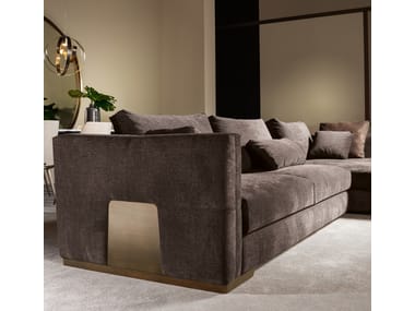 MONTECARLO Corner fabric sofa By Cantori | design Maurizio Manzoni