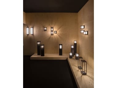 MONTUR L PC LED glass wall light By Deltalight