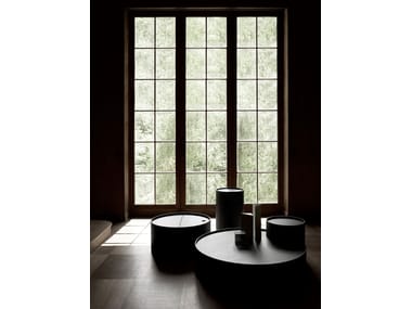 MOON ECLIPSE Round coffee table with storage space By Living Divani ...