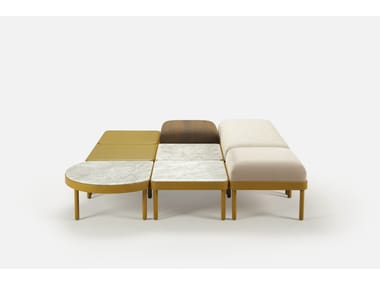 MOSAICO Low marble coffee table By Sancal | design YONOH