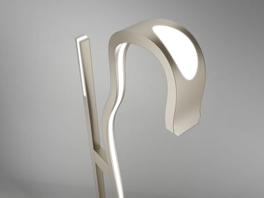 MOSES LED stainless steel floor lamp with WiFi By Makris | design ...