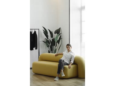 MOSS 3 seater fabric sofa By Artu | design Pavel Vetrov