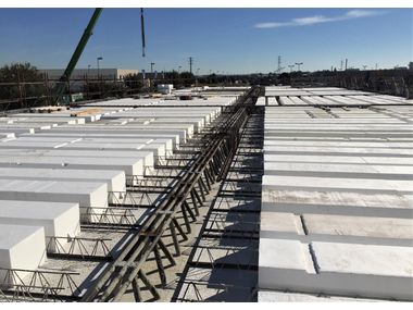 MTR® C BEAMS Mixed steel-concrete beam By METAL.RI